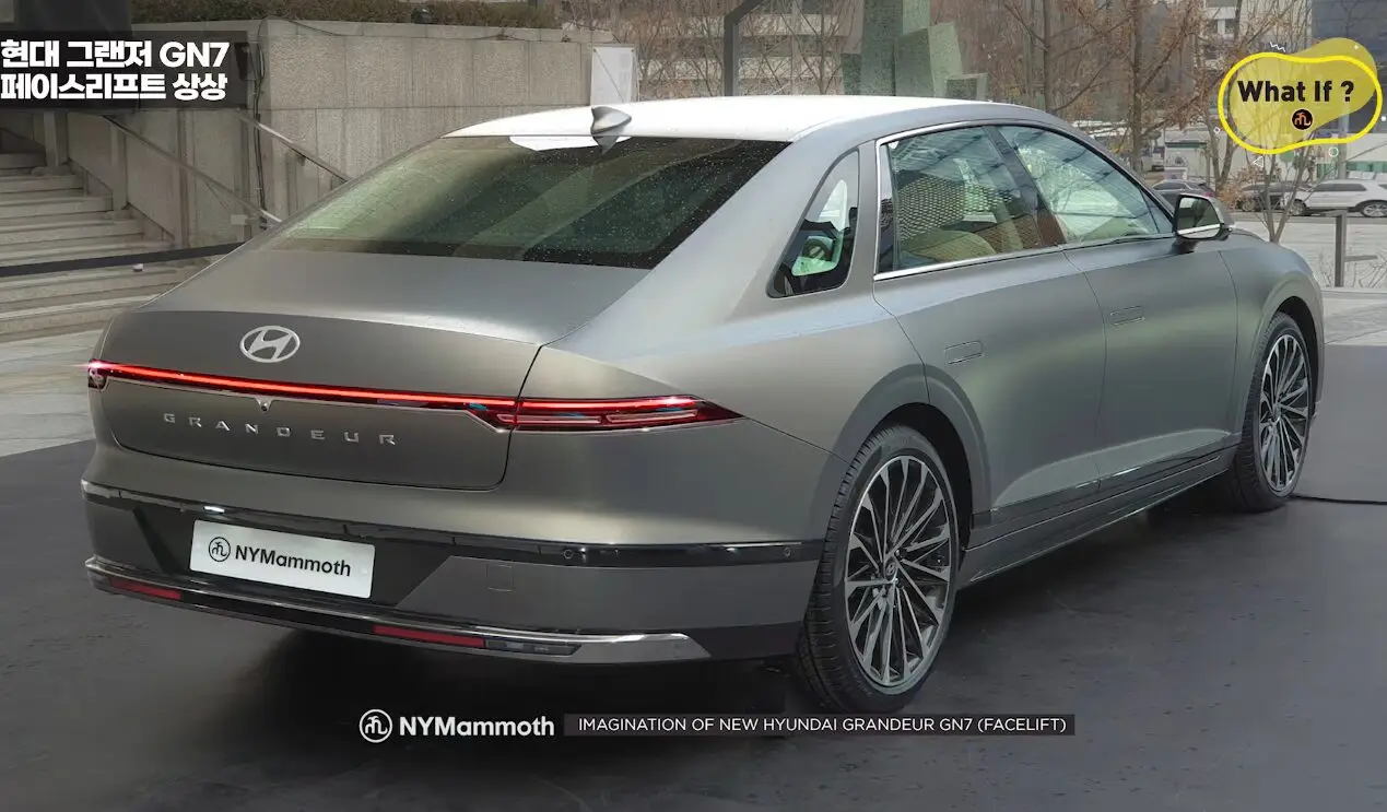 Hyundai Grandeur Facelift: Revolucionando el lujo con electrificación ...